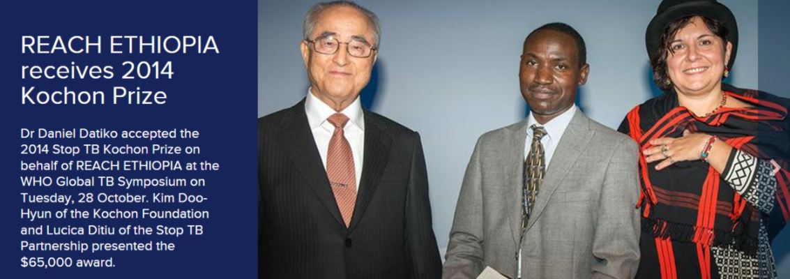 REACH Ethiopia received 2014 Kochon Prize Award. The prestigious Kochon ...